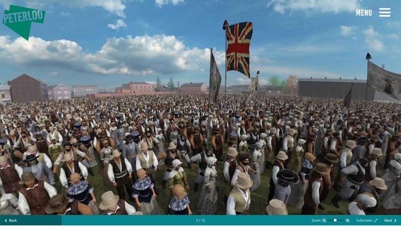 Launch of Peterloo anniversary website – Heritage Hunter